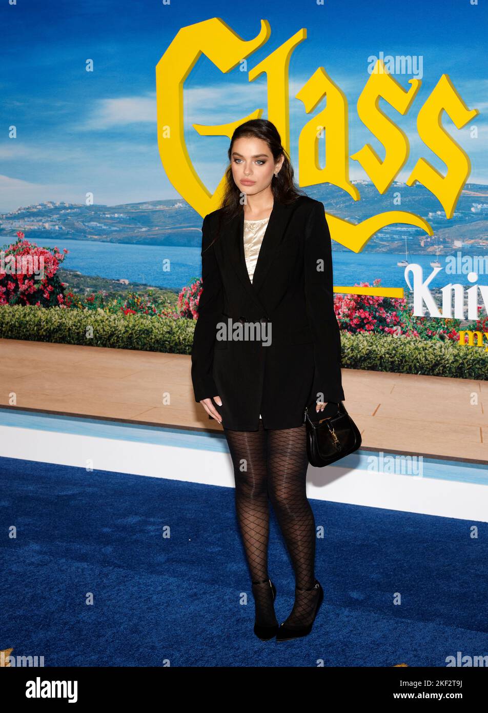 Los Angeles, CA, - Nov 14, 2022: Odeya Rush arrives at the Premiere Of ...