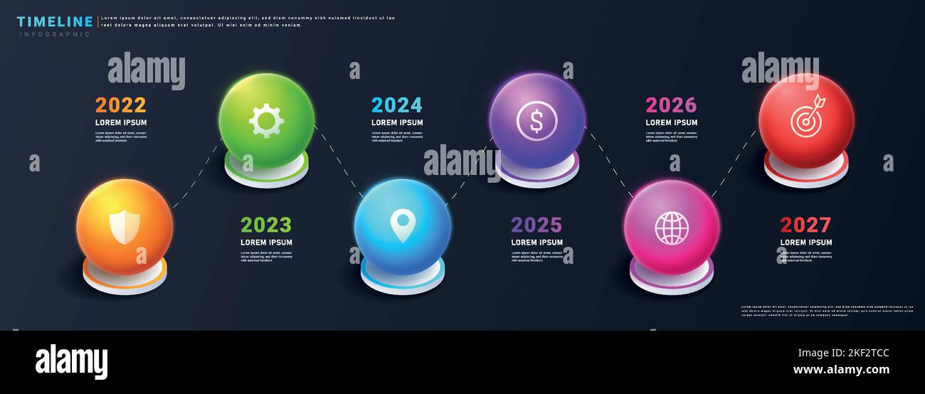 Isometric timeline infographic Stock Vector Image & Art - Alamy