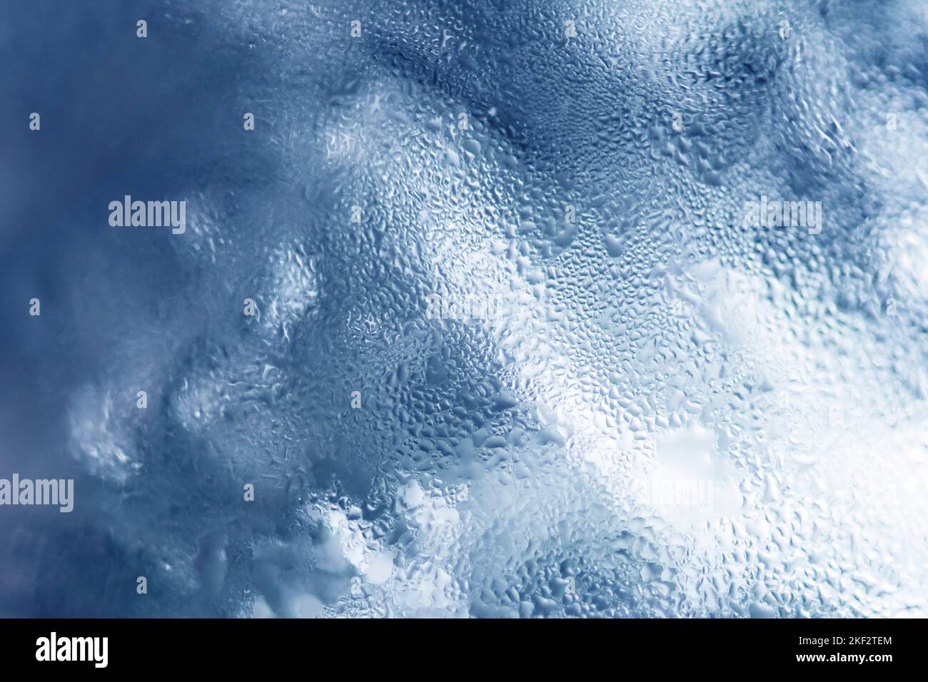 texture of frozen water drops cool ice glass Stock Photo - Alamy