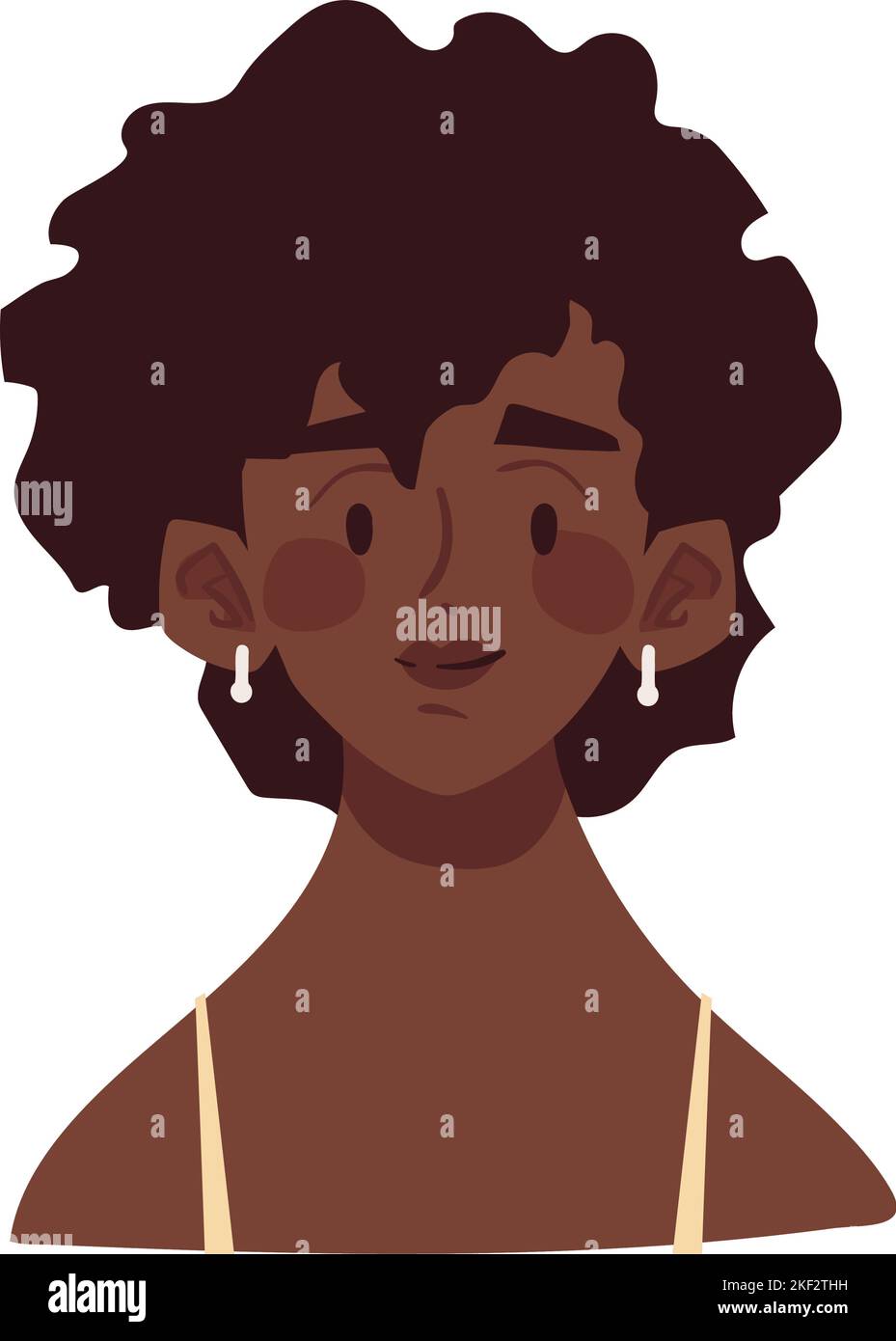 afro woman avatar Stock Vector Image & Art - Alamy