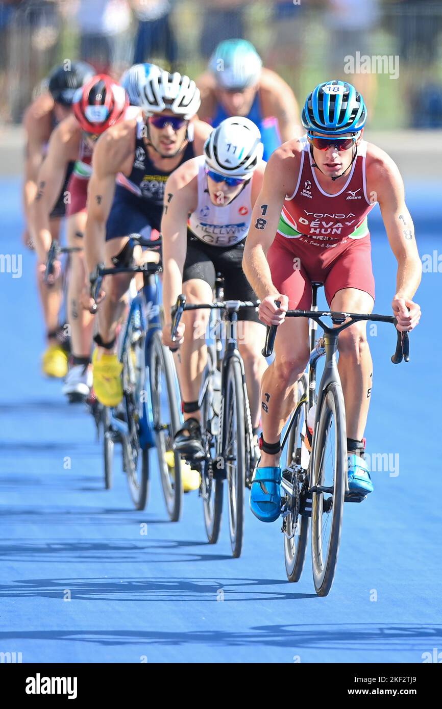Mark Devay (Hungary). Triathlon Men. European Championships Munich 2022 ...