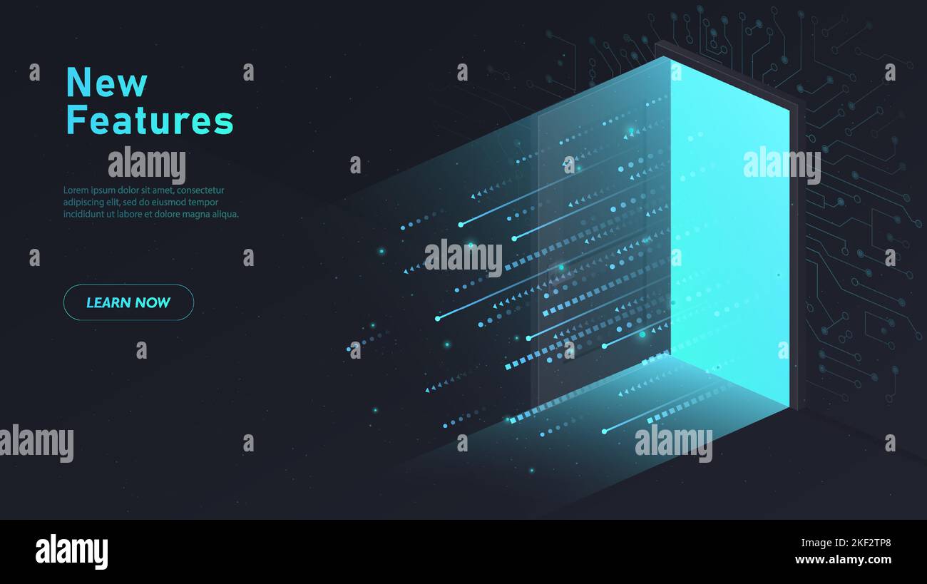 New features Stock Vector Images - Alamy