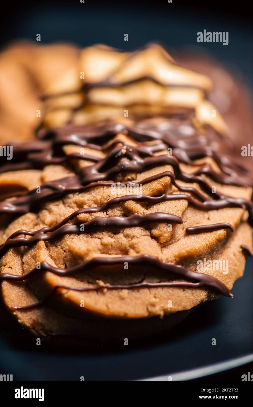 Viennese whirls are a British biscuit consisting of soft shortbread ...