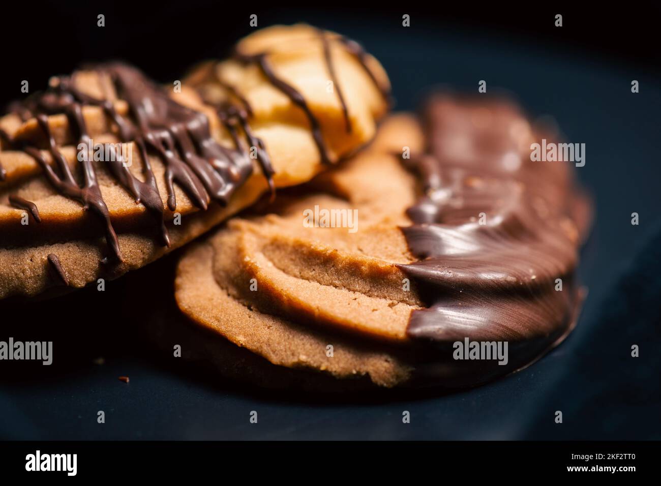 Viennese whirls are a British biscuit consisting of soft shortbread ...