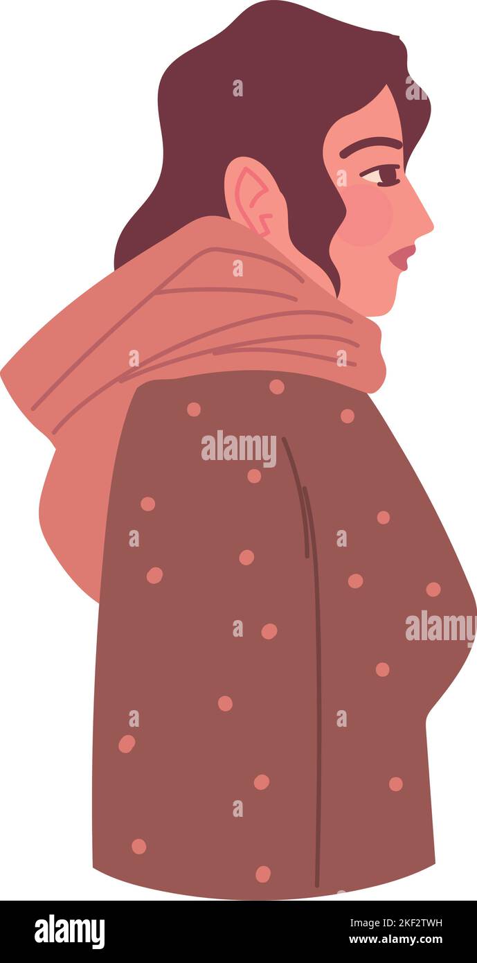 profile iranian woman Stock Vector Image & Art - Alamy