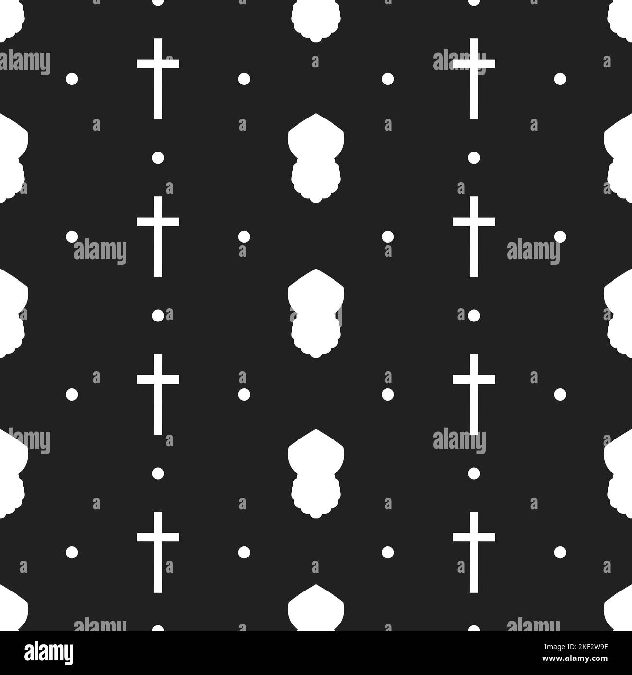 Saint Nicholas Day or Sinterklaas Seamless Pattern with Gift Box and ...