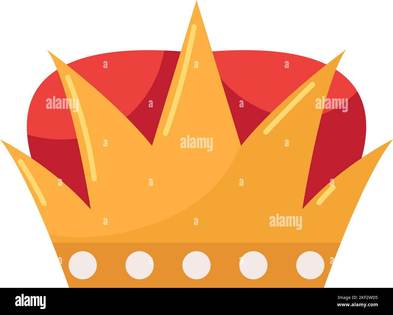 golden crown icon Stock Vector Image & Art - Alamy