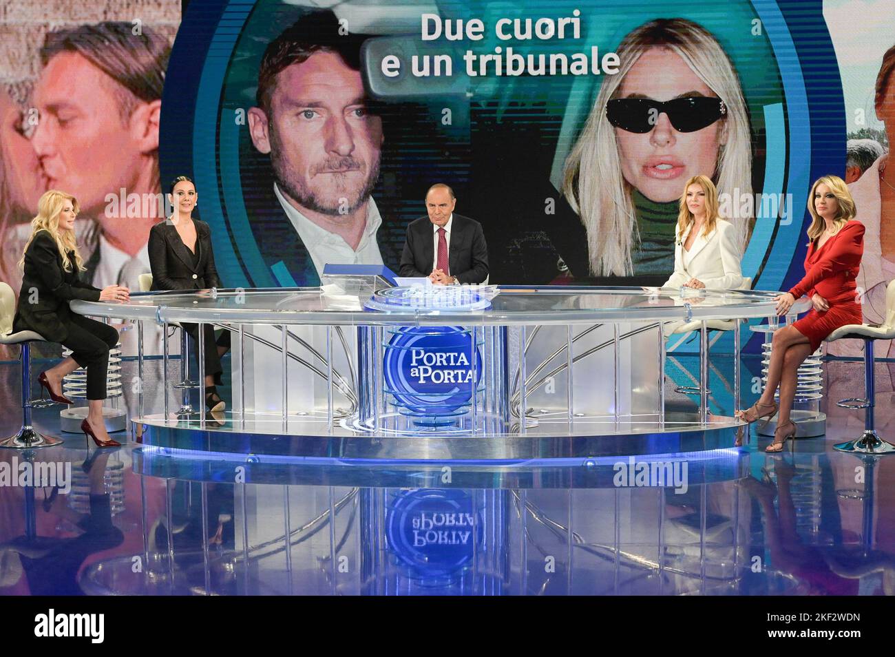 Rome, Italy. 15th Nov, 2022. (from left to right) Concita Borrelli ...