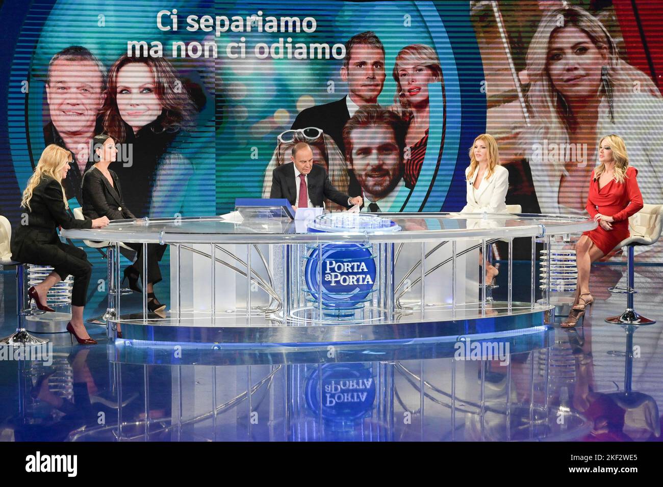 Rome, Italy. 15th Nov, 2022. (From left to right) Concita Borrelli ...