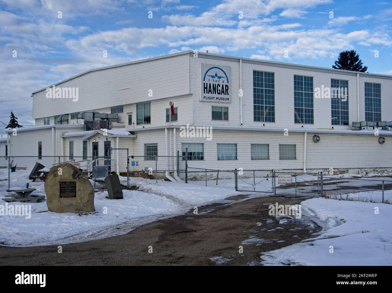The Hangar Flight Museum Calgary Alberta Stock Photo - Alamy