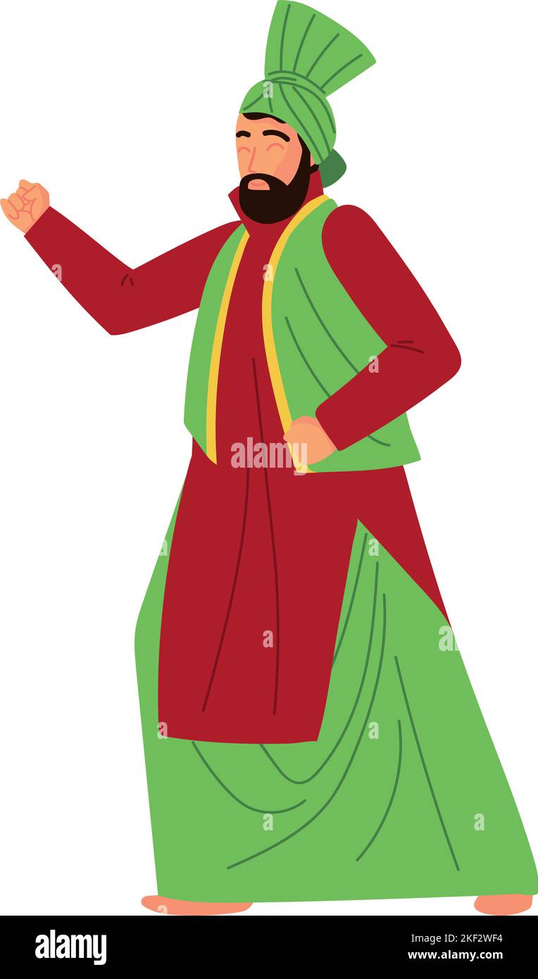 indian man character Stock Vector Image & Art - Alamy
