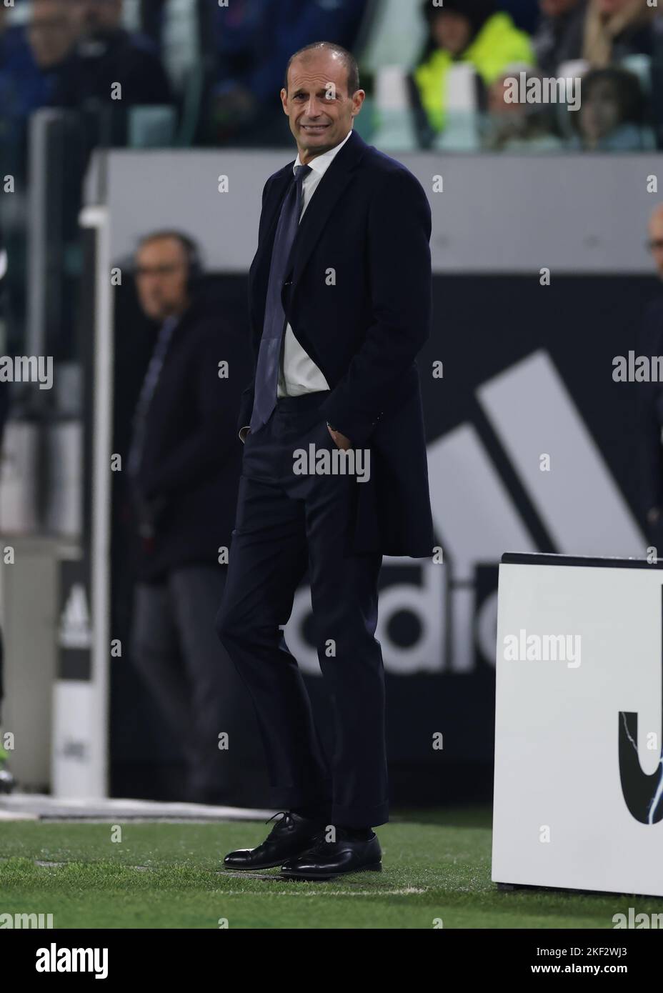 Turin, Italy, 13th November 2022. Massimiliano Allegri Head coach of ...