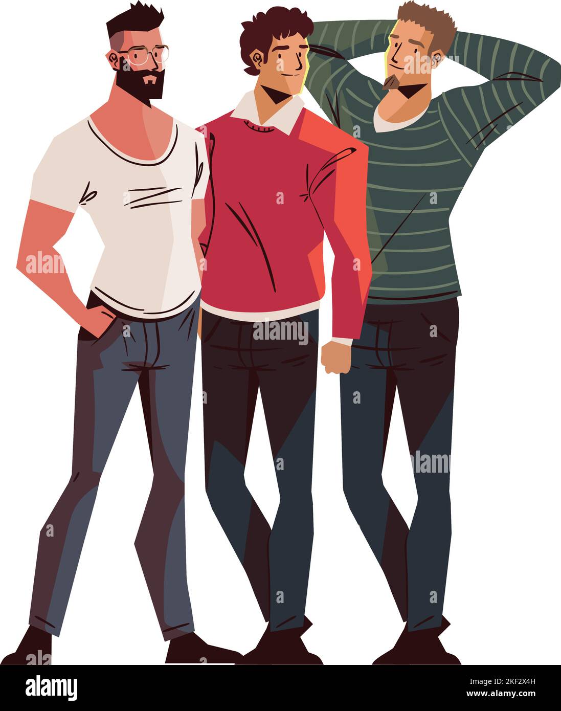 group of male Stock Vector Image & Art - Alamy