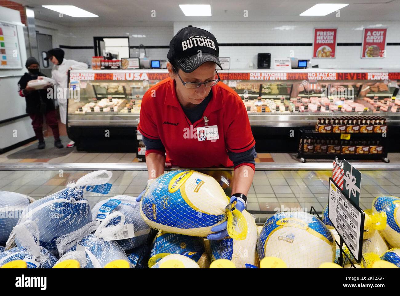 Richmond Heights, United States. 15th Nov, 2022. Monica Treece, a ...