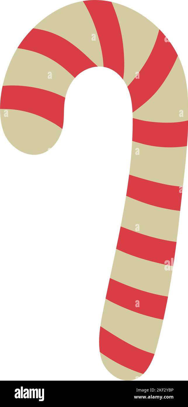 candy cane christmas hand drawn Stock Vector Image & Art - Alamy