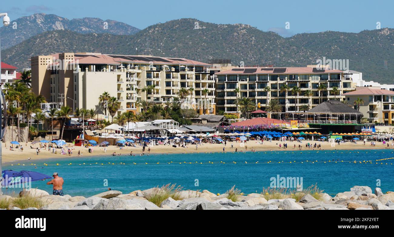 Cabo San Lucas, Mexico - November 7, 2022 - The luxury waterfront ...