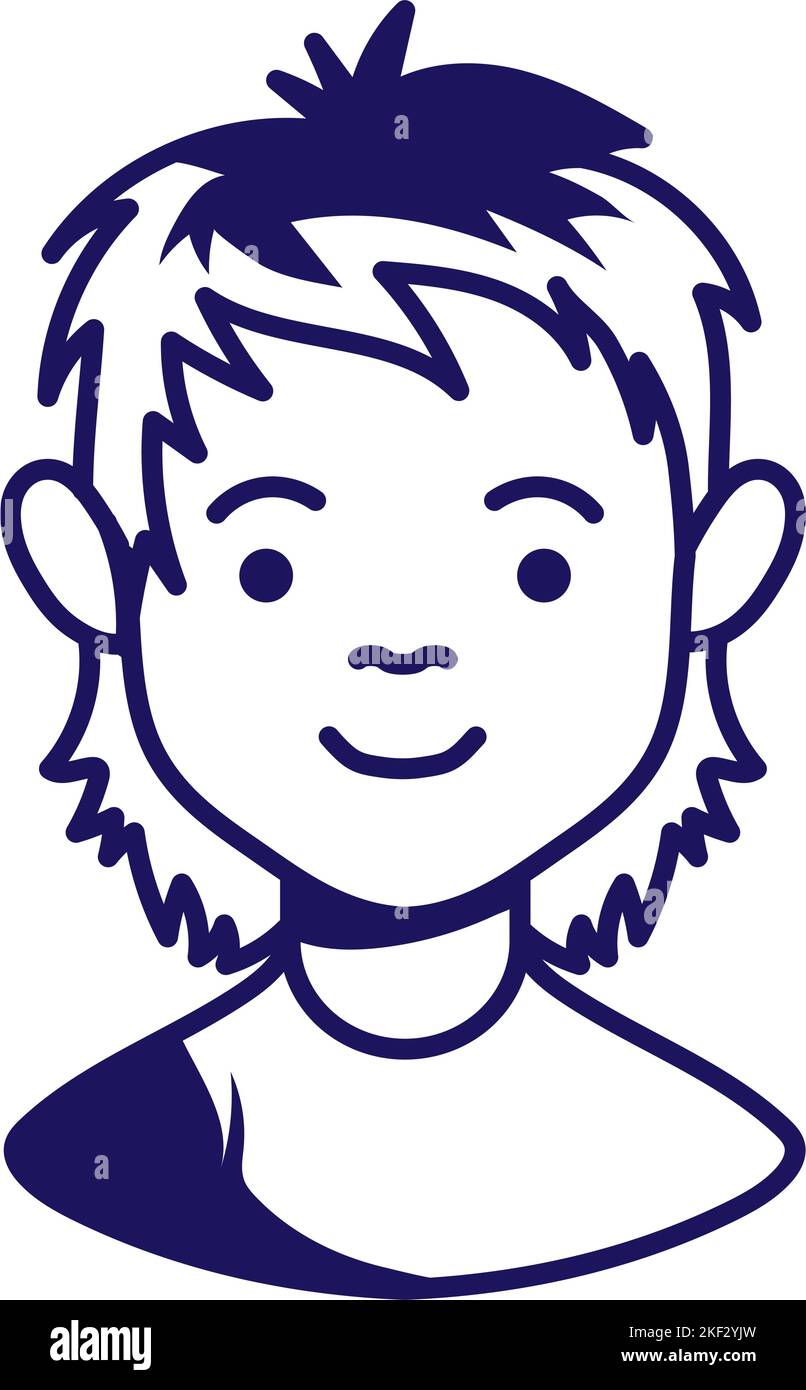 guy line style Stock Vector Image & Art - Alamy