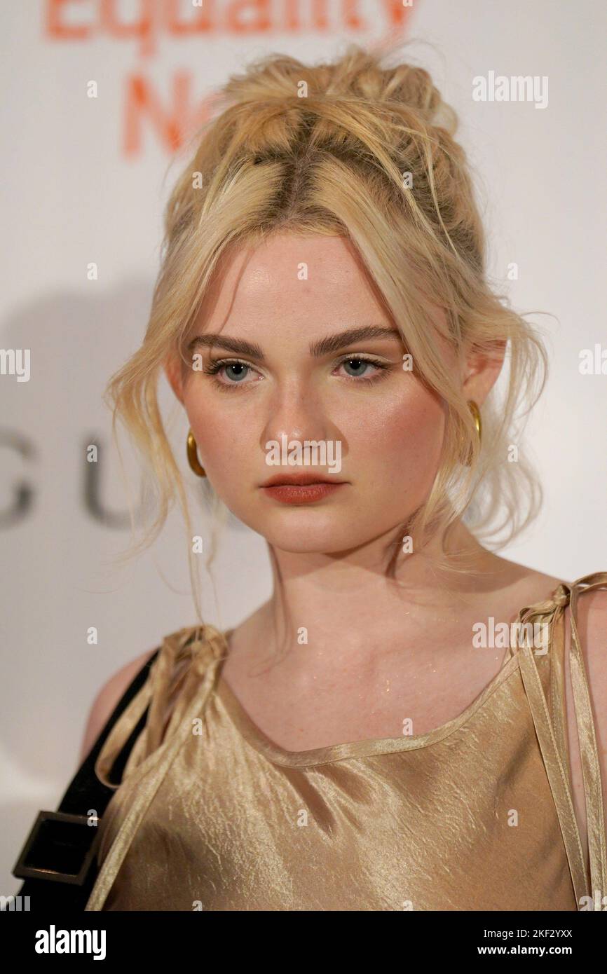 New York, NY, USA. 15th Nov, 2022. Morgan Lily at arrivals for Equality ...
