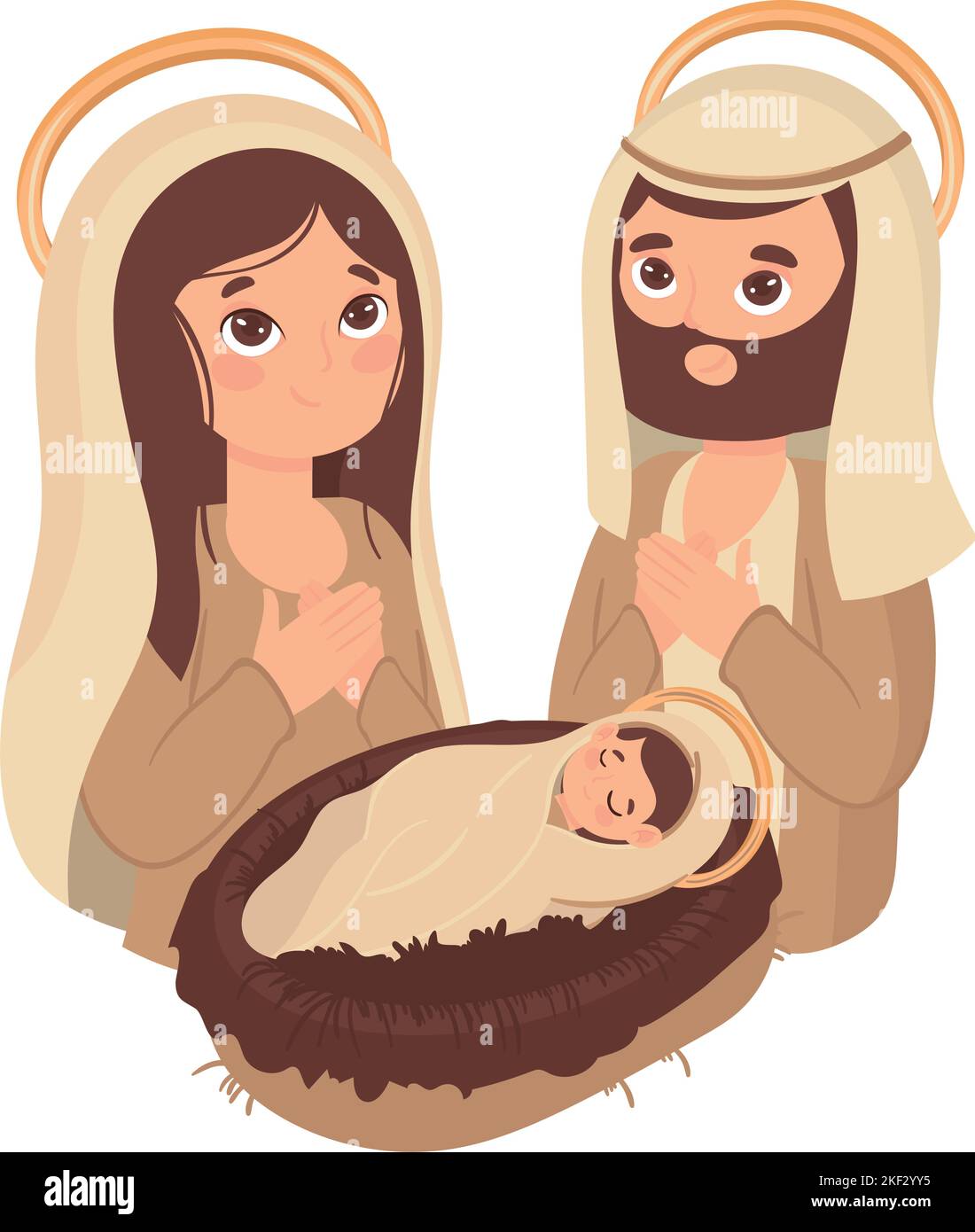 Child jesus and virgin mary and saint joseph Cut Out Stock Images ...
