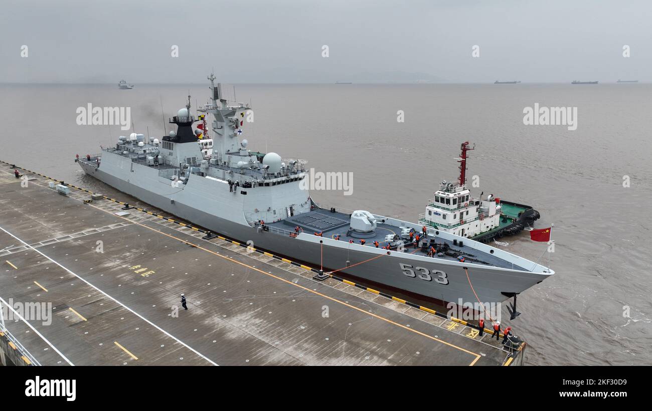 Hangzhou, China's Zhejiang Province. 15th Nov, 2022. The missile ...