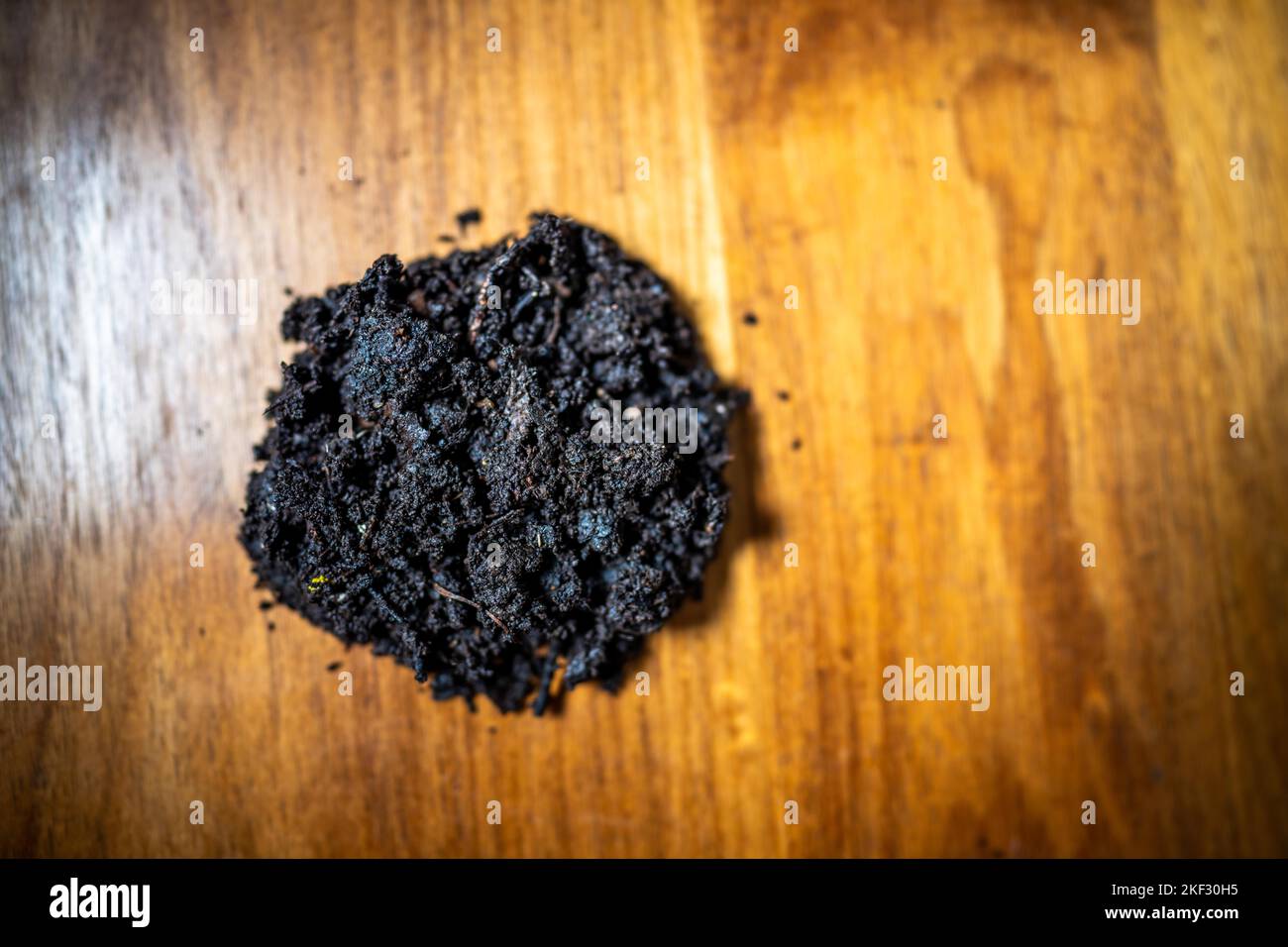 working in a soil lab iwth soil samples testing a soil test in ...