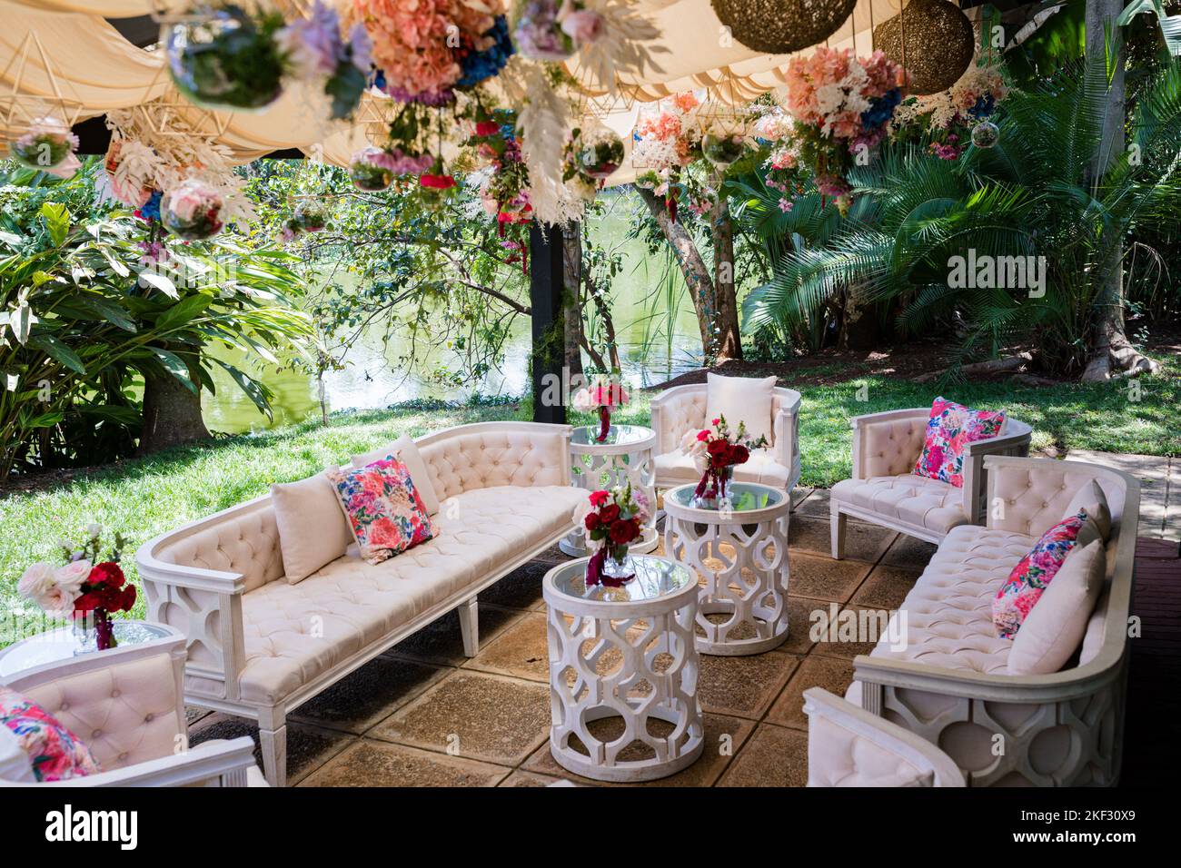 Kenyan Weddings Beautiful Decorations Flowery Setup Design Display ...
