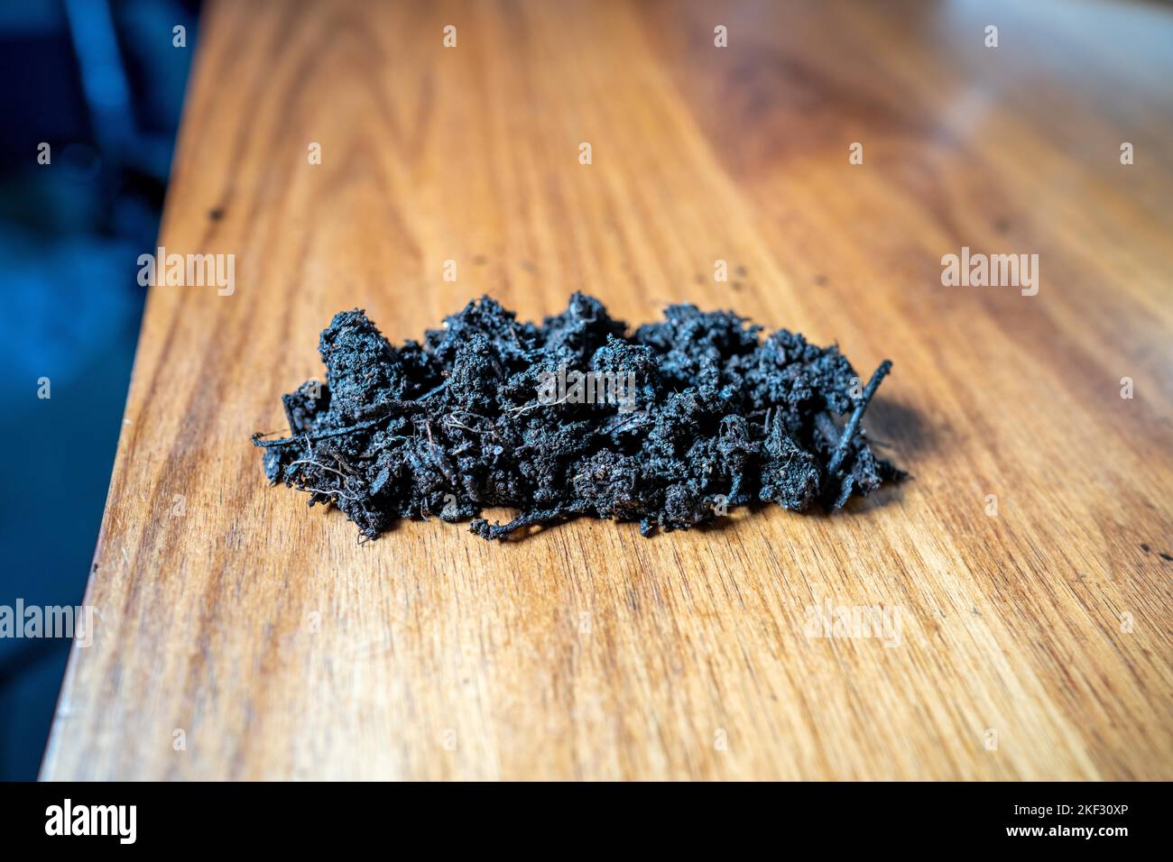 working in a soil lab iwth soil samples testing a soil test in ...