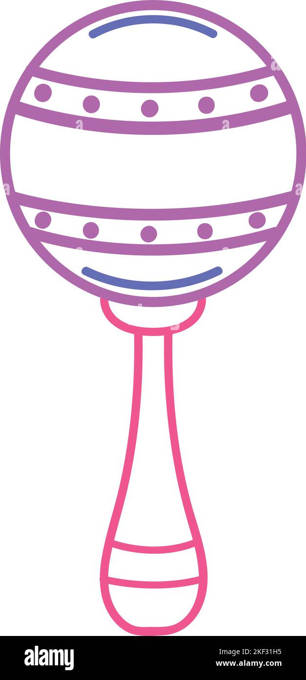 maraca music instrument Stock Vector Image & Art - Alamy