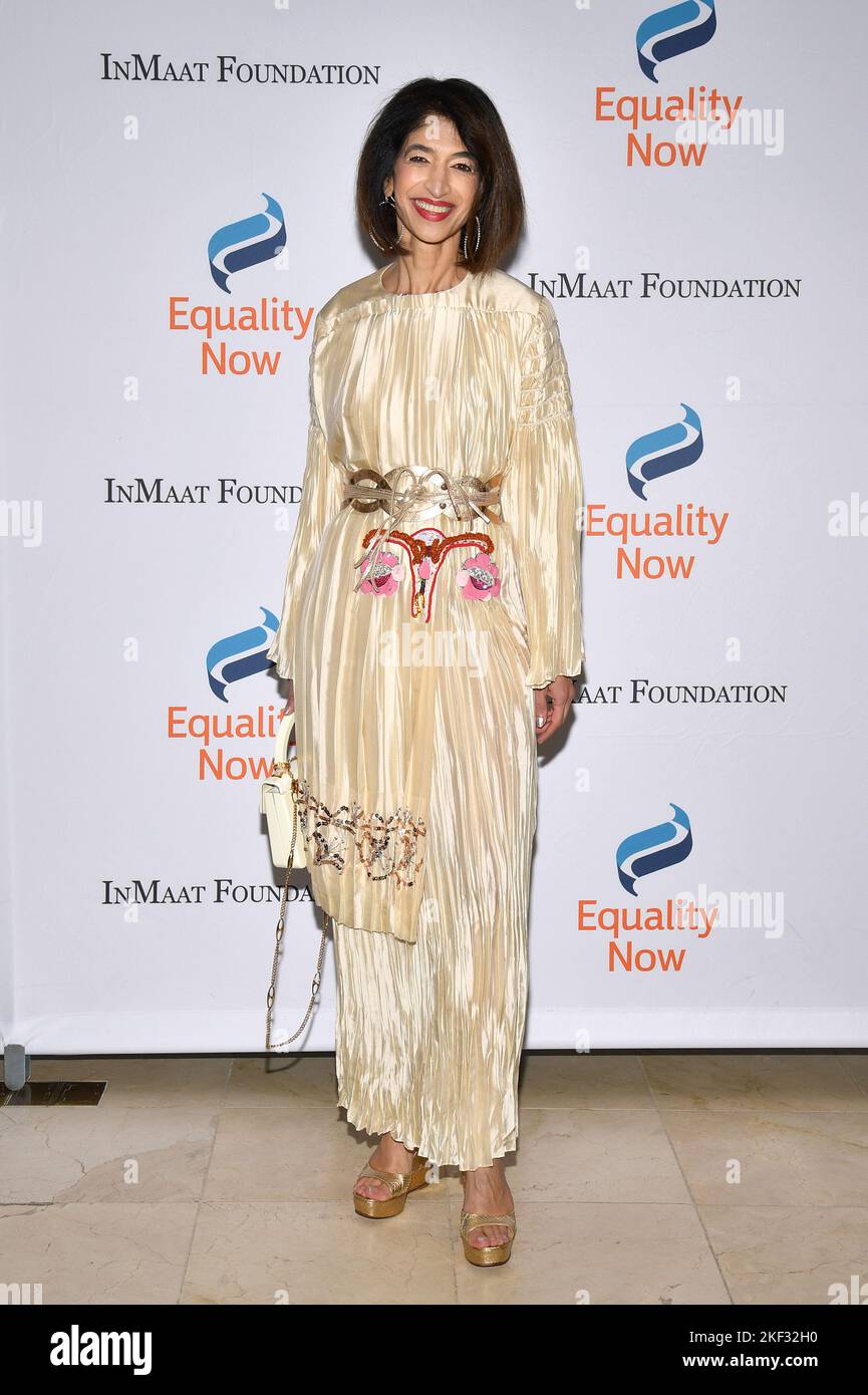 New York, USA. 15th Nov, 2022. Yasmeen Hassan attends the Equality Now ...