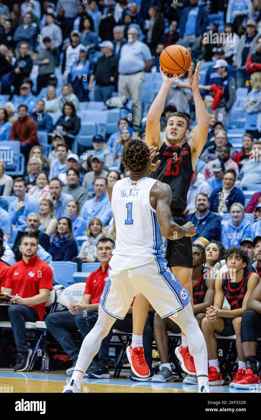 November 15, 2022: North Carolina Tar Heels forward Leaky Black (1 ...