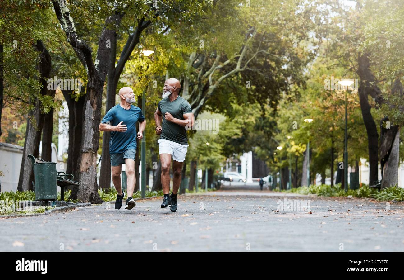 Mature running road hi-res stock photography and images - Alamy