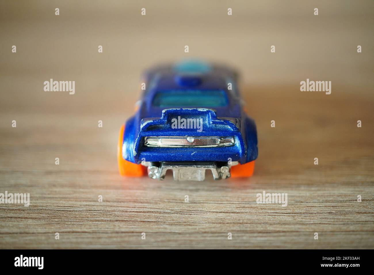 A Mattel Hot Wheels toy model Fast Fish race car back Stock Photo - Alamy
