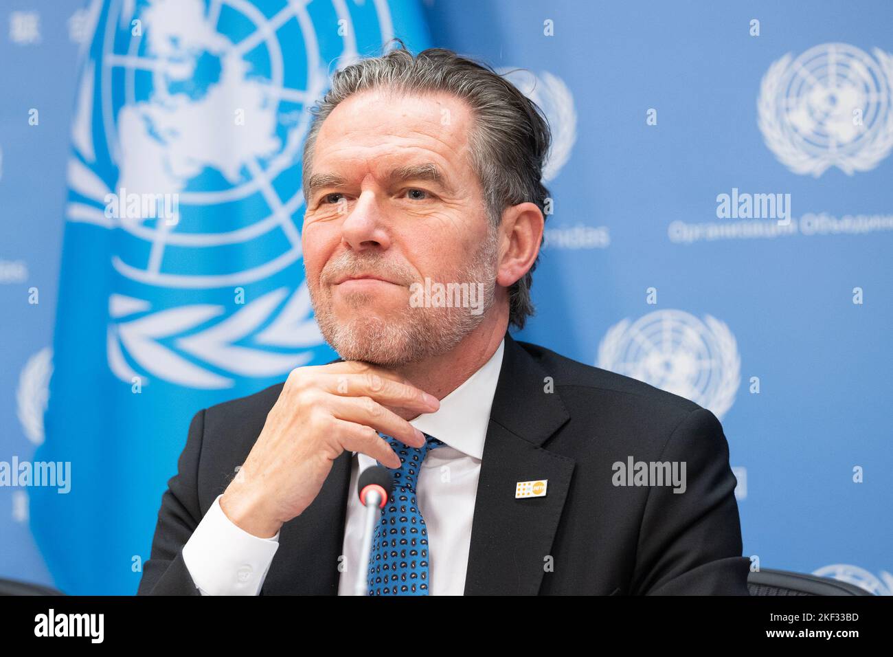 Deputy director for management at the un population fund hi-res stock ...