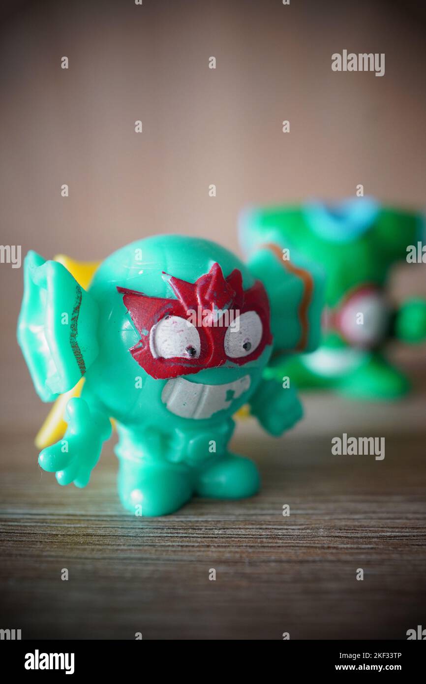 A Magic Box Super Things plastic toy figurine in candy shape Stock ...