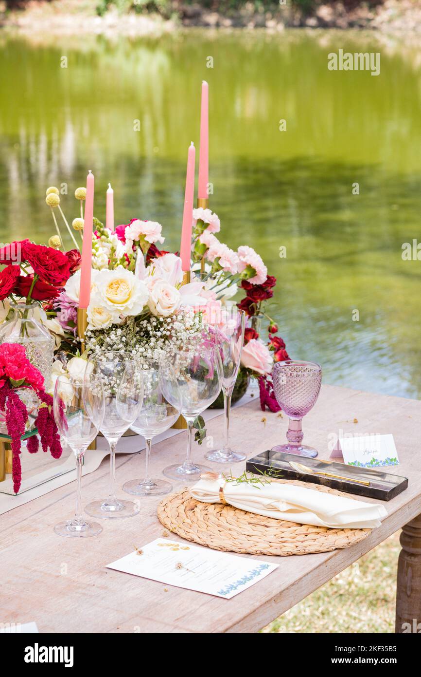 Kenyan Weddings Beautiful Decorations Flowery Setup Design Display ...