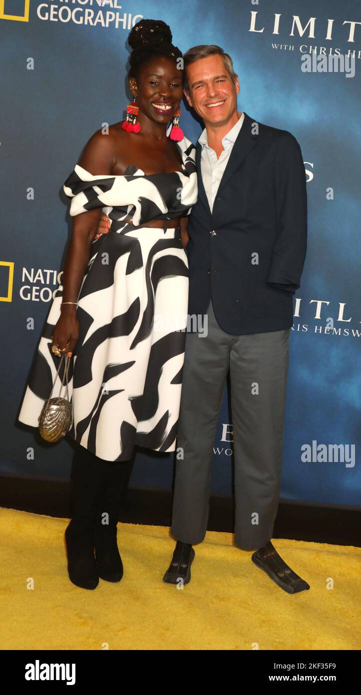 November 15, 2022, New York City, New York, USA: ALUA ARTHUR and author ...