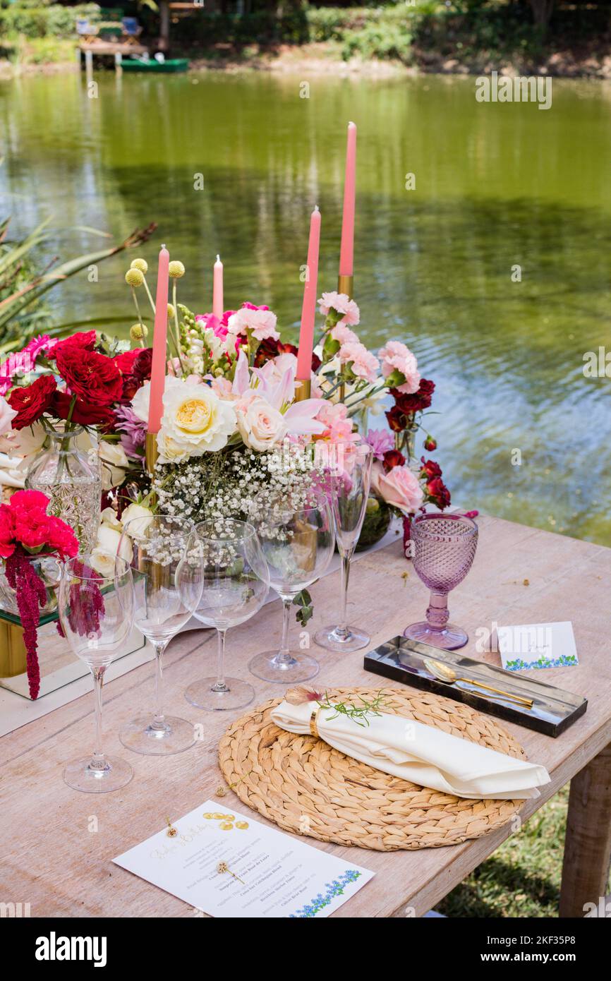 Kenyan Weddings Beautiful Decorations Flowery Setup Design Display ...