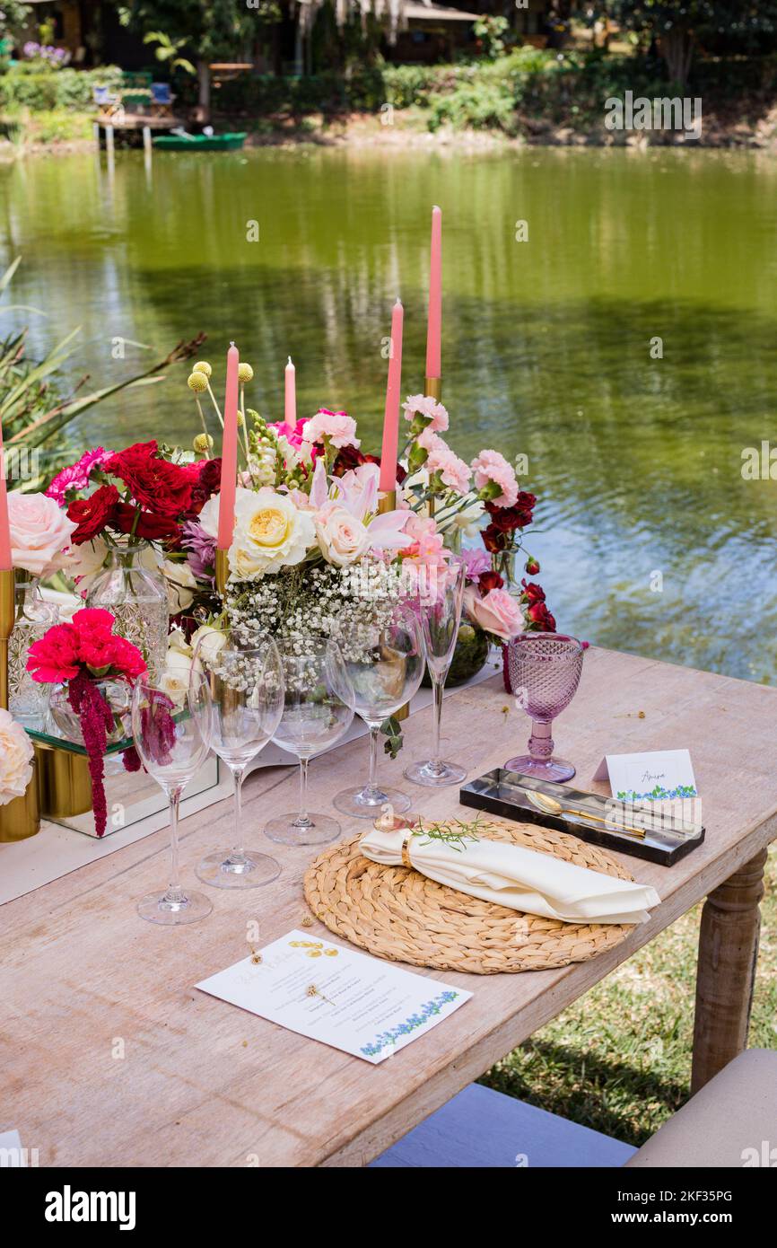 Kenyan Weddings Beautiful Decorations Flowery Setup Design Display ...