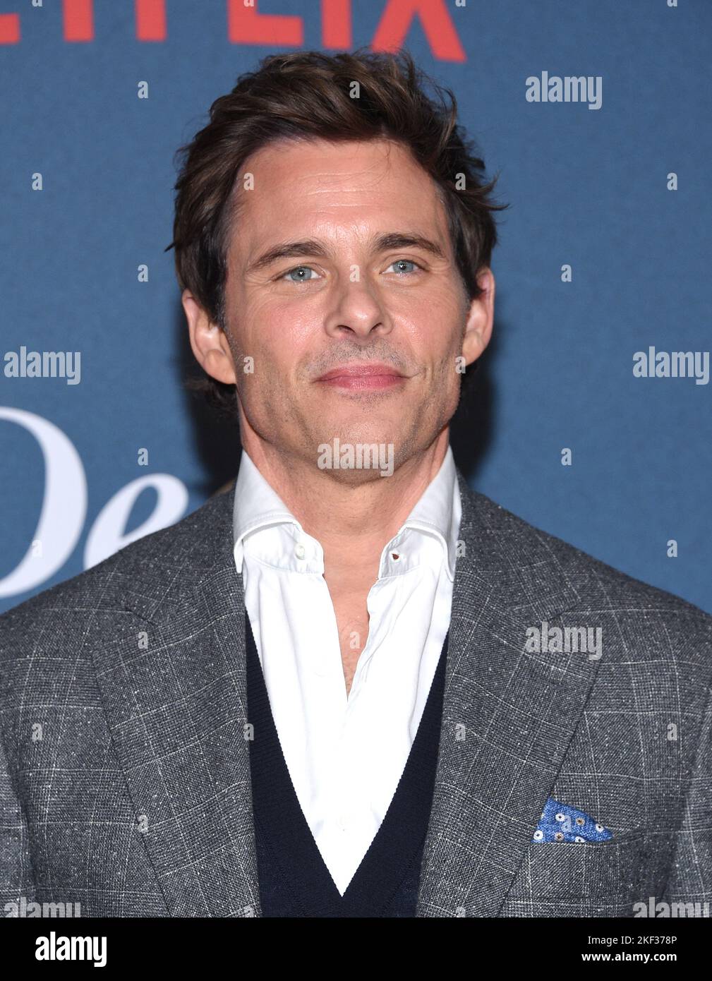 Los Angeles, California, USA. 15th Nov, 2022. James Marsden arriving to ...
