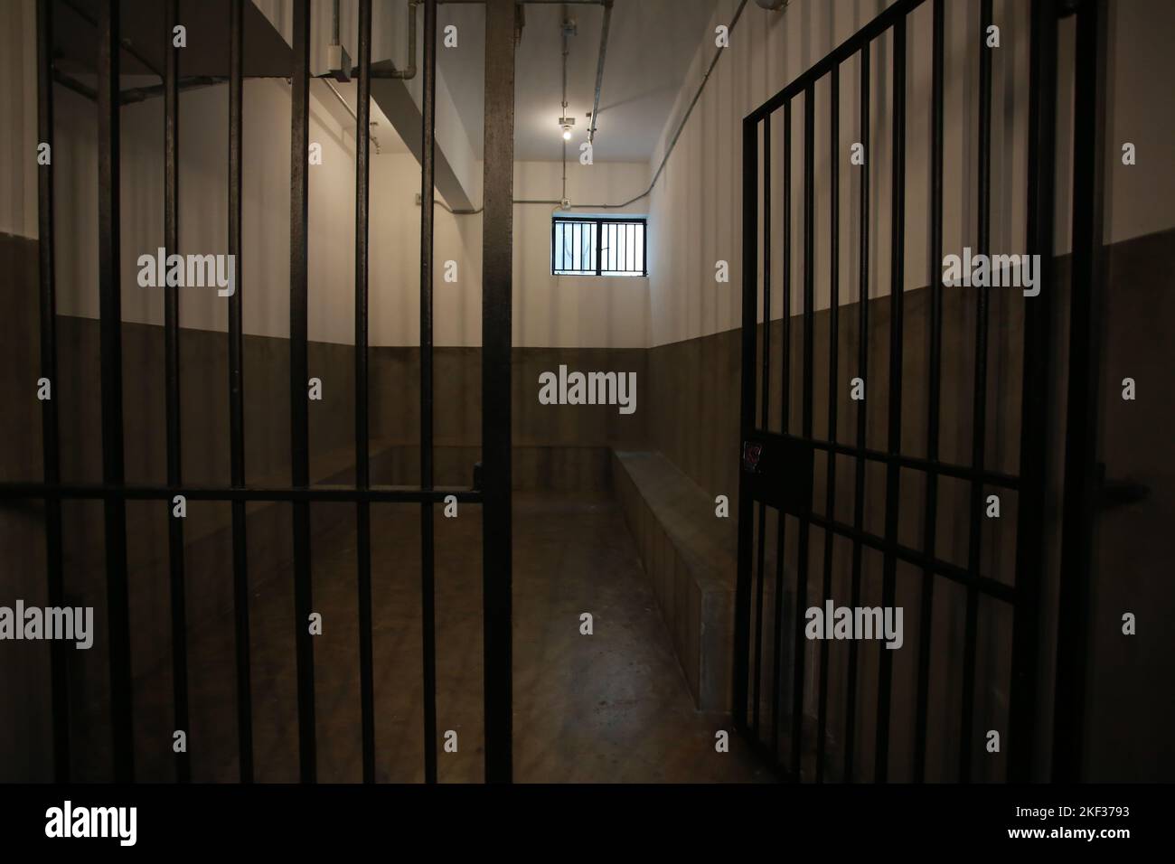 empty prison in hong kong Stock Photo - Alamy