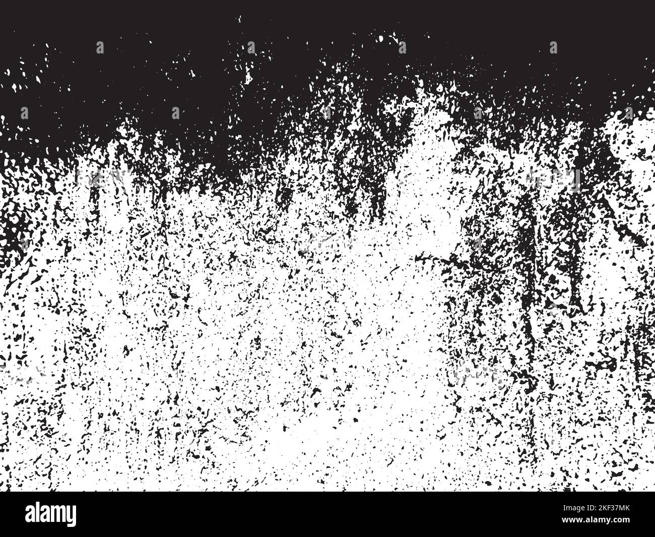 Black and white grunge. Distress overlay texture. Abstract surface dust ...