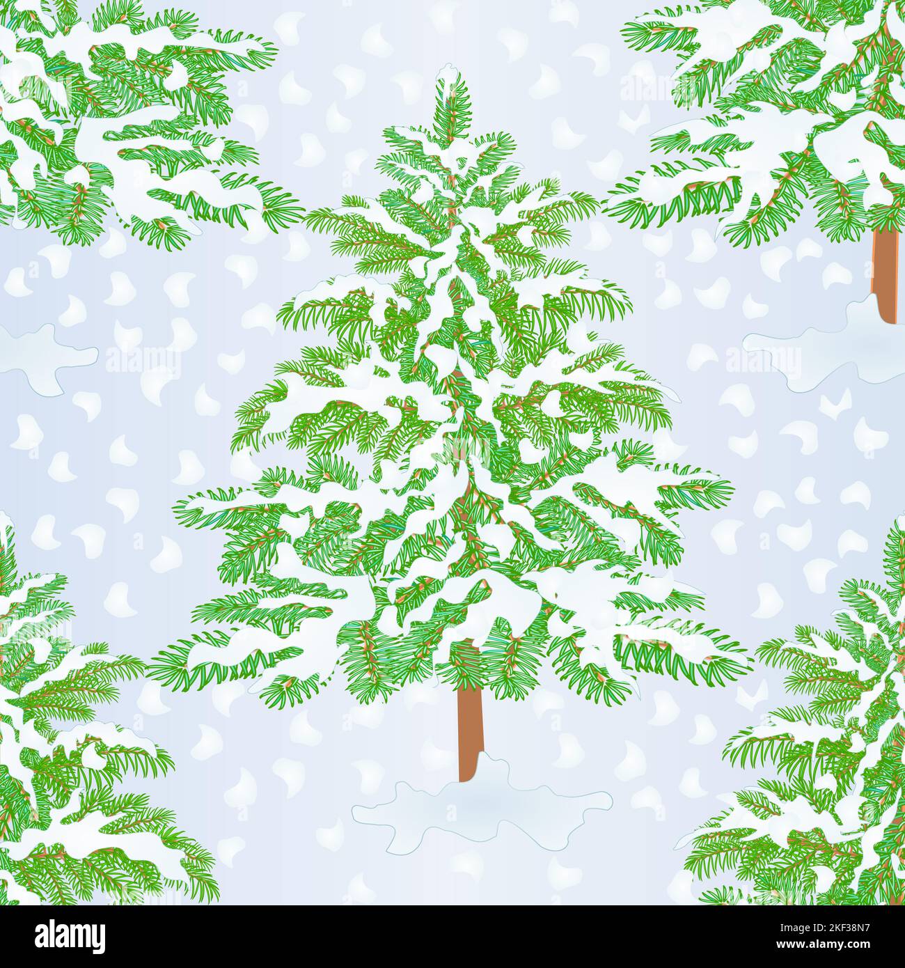 Seamless texture of christmas tree hi-res stock photography and images ...