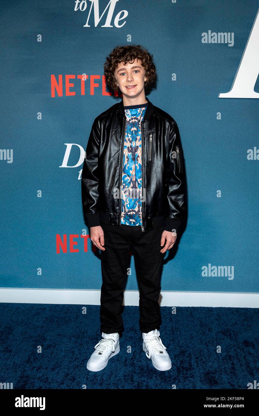 Los Angeles, USA. 15th Nov, 2022. Luke Roessler attends Netflix's Los ...