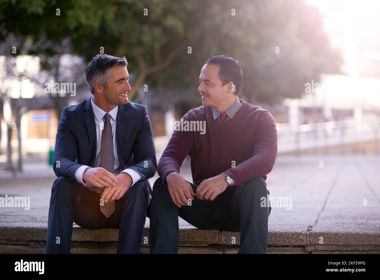 Seated on steps staff hi-res stock photography and images - Alamy