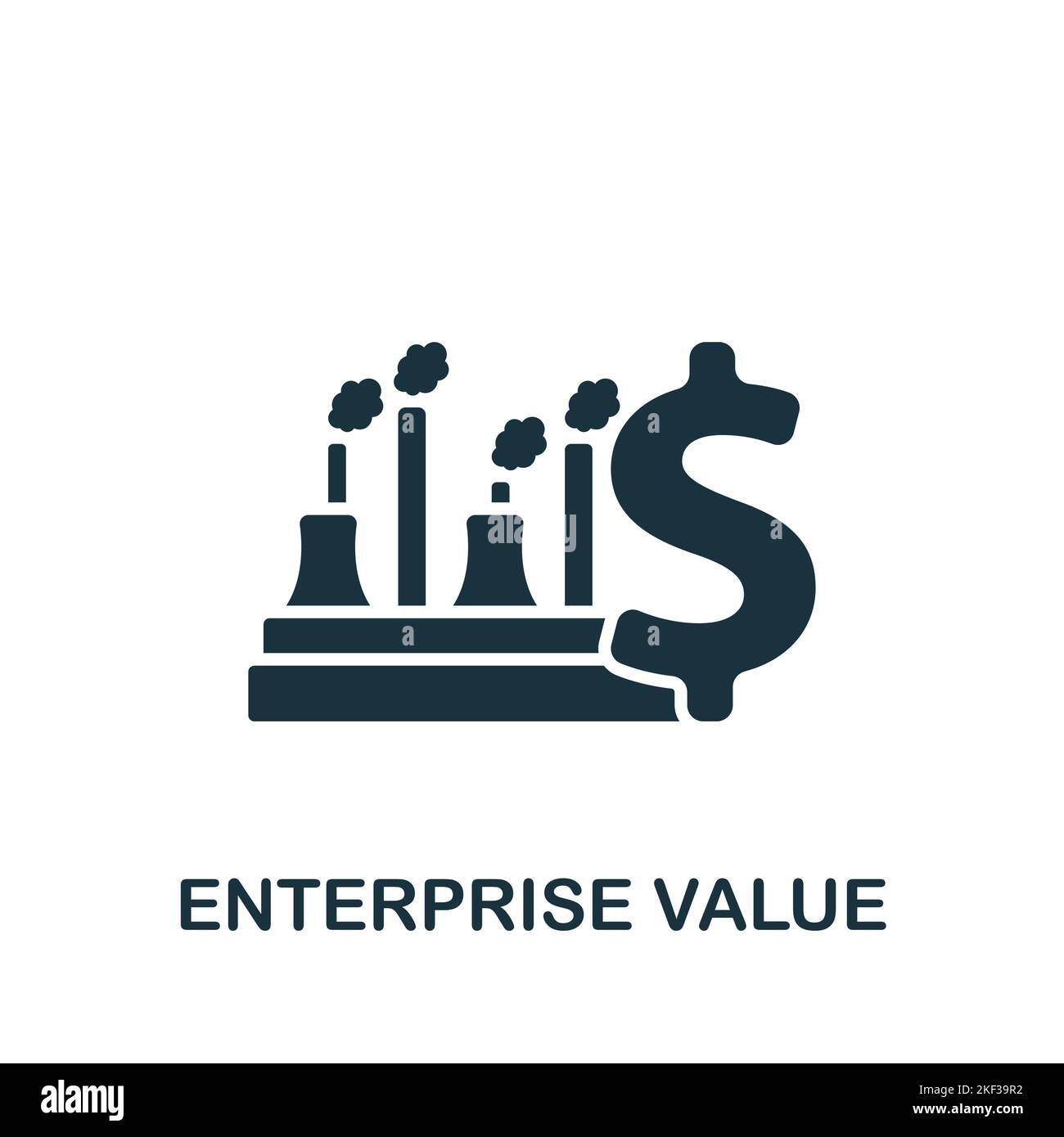 Enterprise Value Icon Monochrome Simple Policy Icon For Templates Web