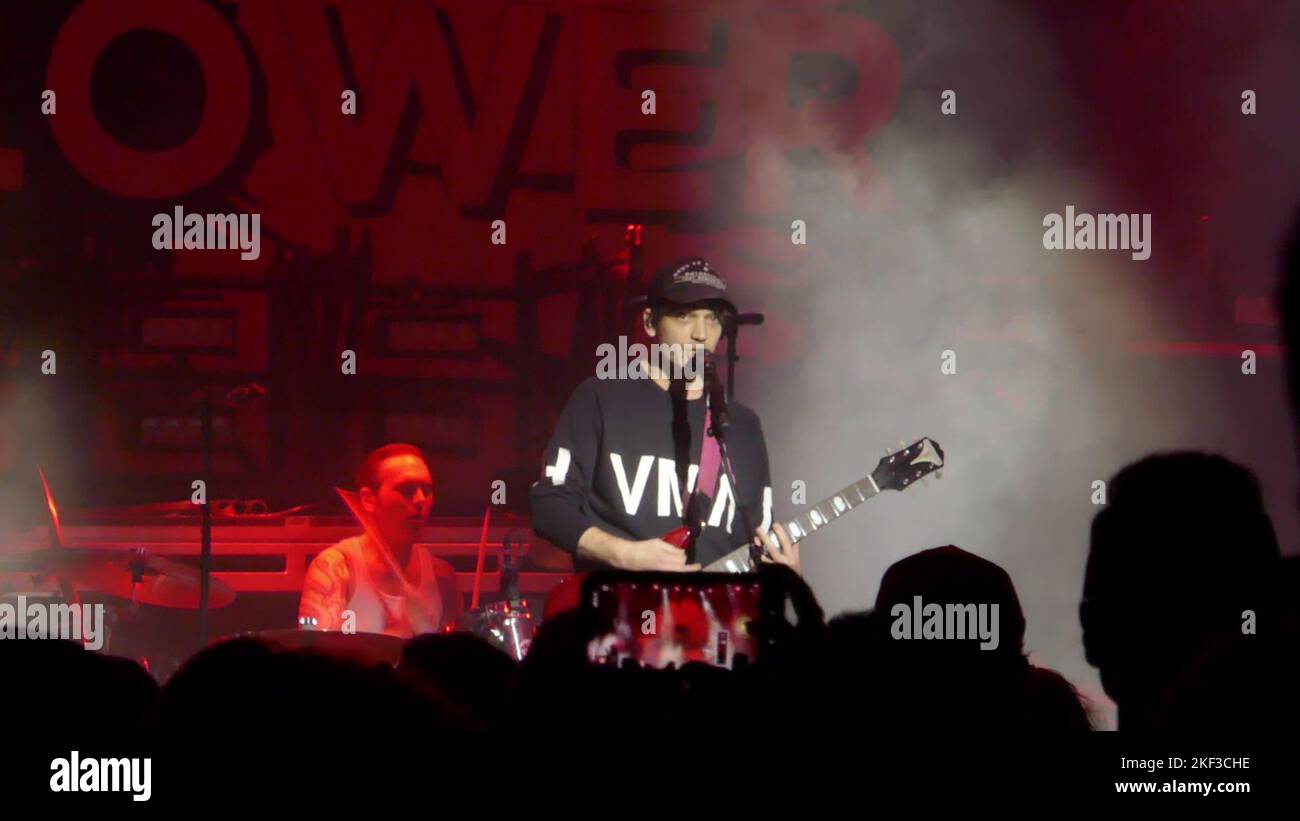 Los Angeles, California, USA 11th November 2022 Singer Josh Katz of ...