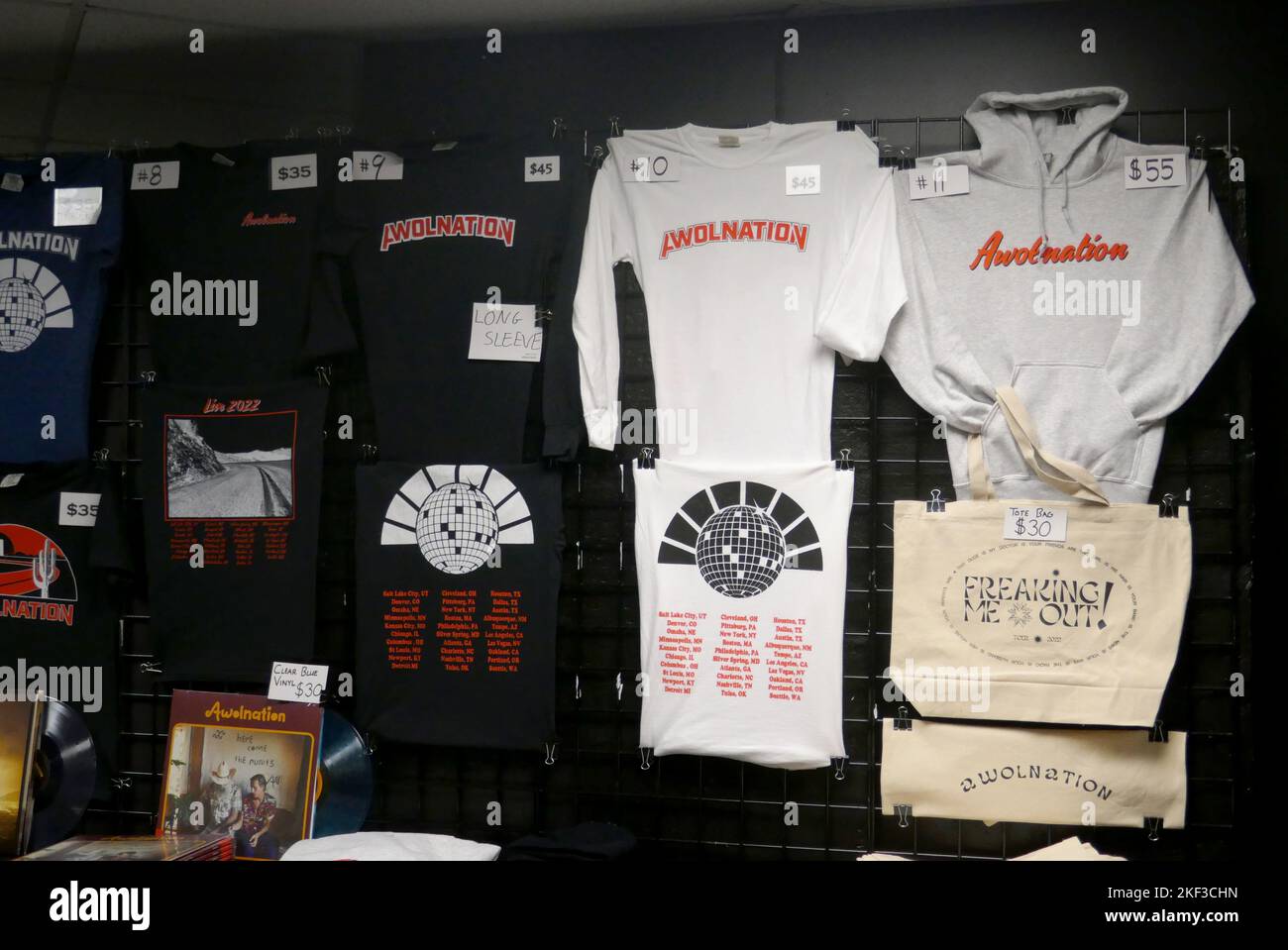 Los Angeles, California, USA 11th November 2022 Awolnation and ...