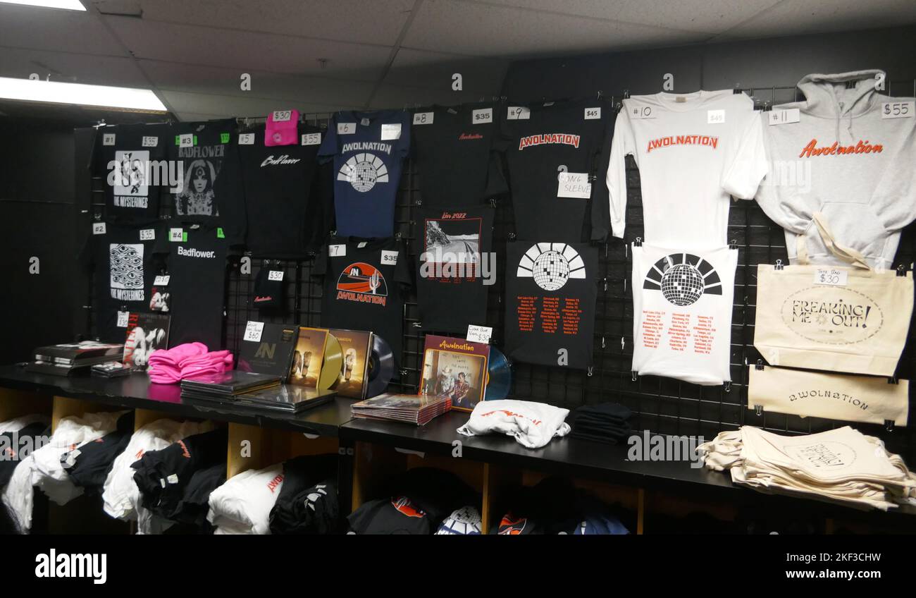 Los Angeles, California, USA 11th November 2022 Awolnation and ...