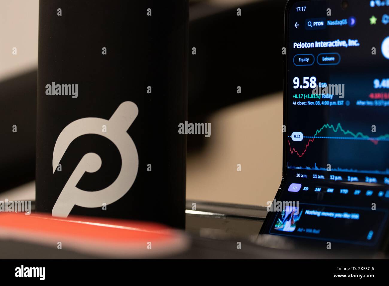 Peloton stock hi-res stock photography and images - Alamy