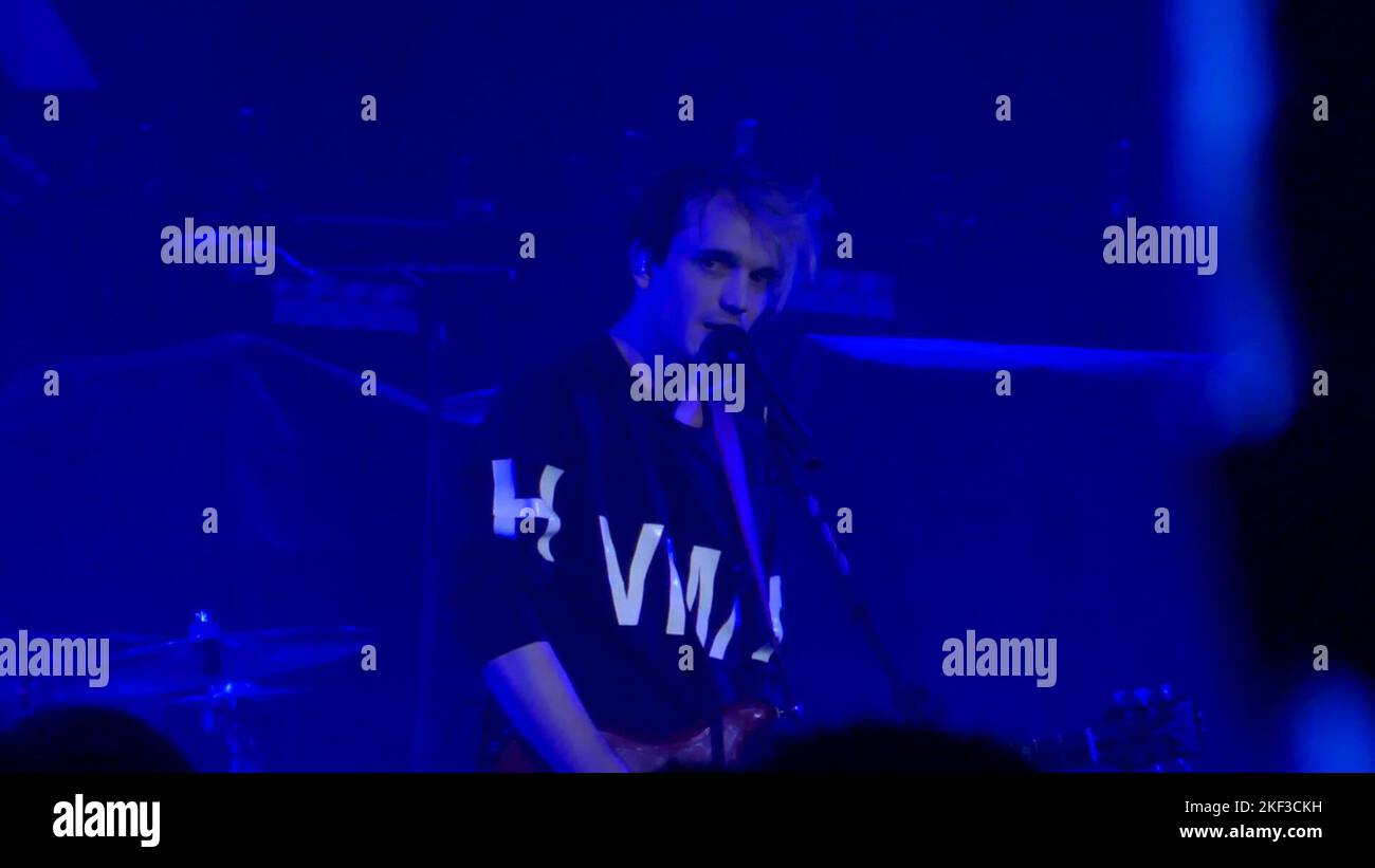 Los Angeles, California, USA 11th November 2022 Singer Josh Katz of ...